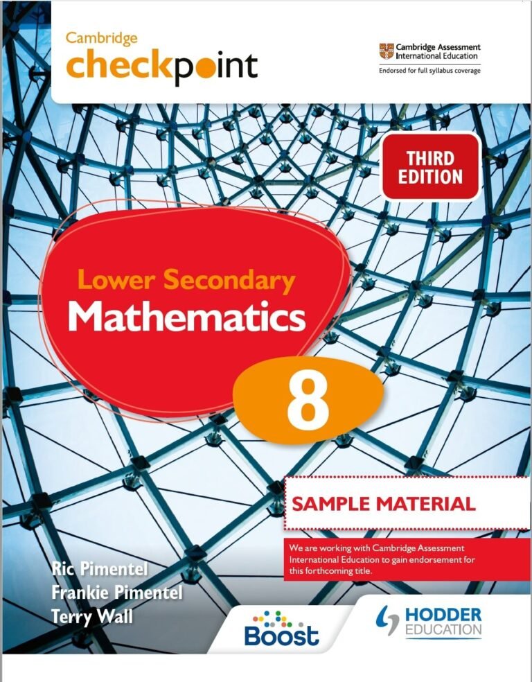 Maths Stage 8 - Coursebook & Workbook Solutions | Secondary Checkpoint ...